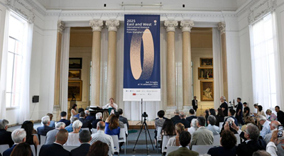 "2025 East and West International Dialogue Exhibition From Shanghai to Rome" inaugurato a Roma